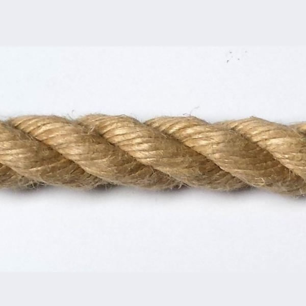 Synthetic Hemp for Rope Posts White Light Display